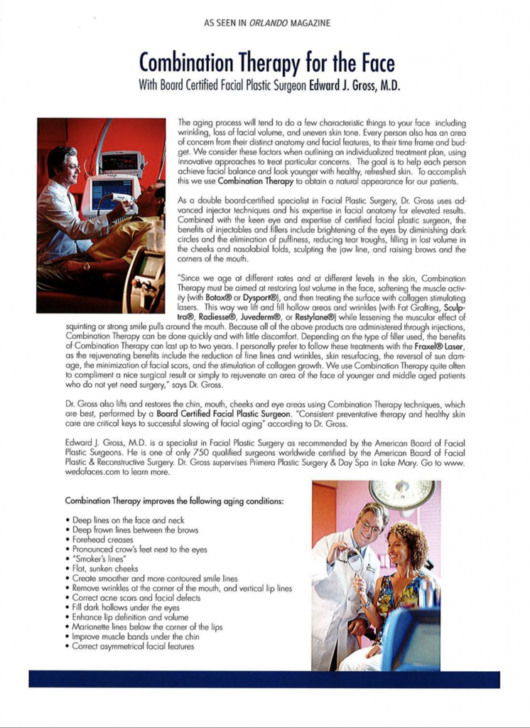 See Orlando, FL, Plastic Surgeon Dr. Edward Gross in the Media ...